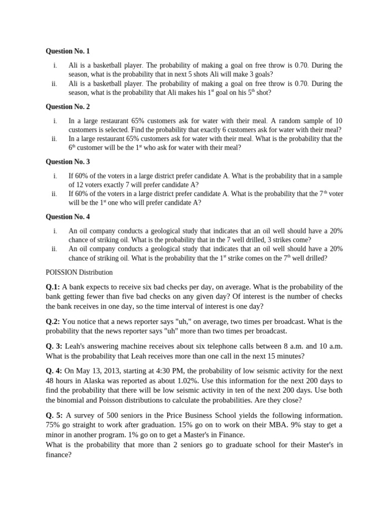 Probability Calculations in Sports and Events | PDF | Probability ...