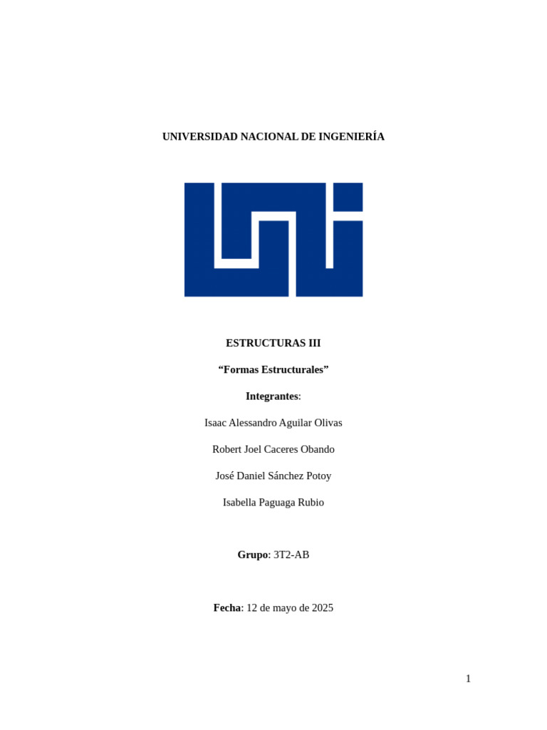 Formas Estructurales | PDF | pared | Hormigón