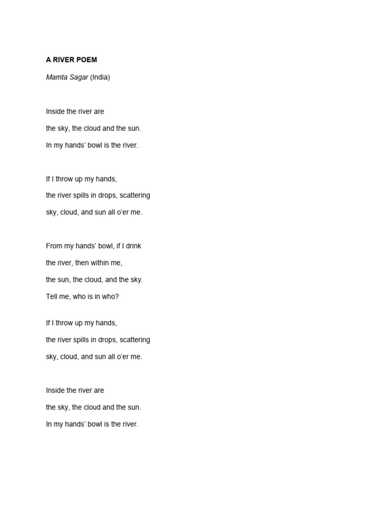 Mawu of the Waters: A River Poem | PDF