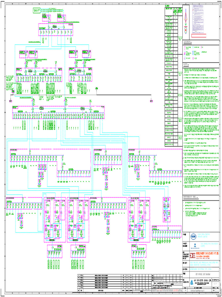 52009-ELE-GNR-SLD-101-R6-KEY SINGLE LINE DIAGRAM | PDF