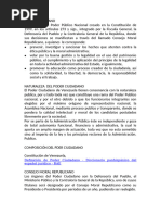 Funciones del Poder Ciudadano en Venezuela | PDF | Venezuela ...