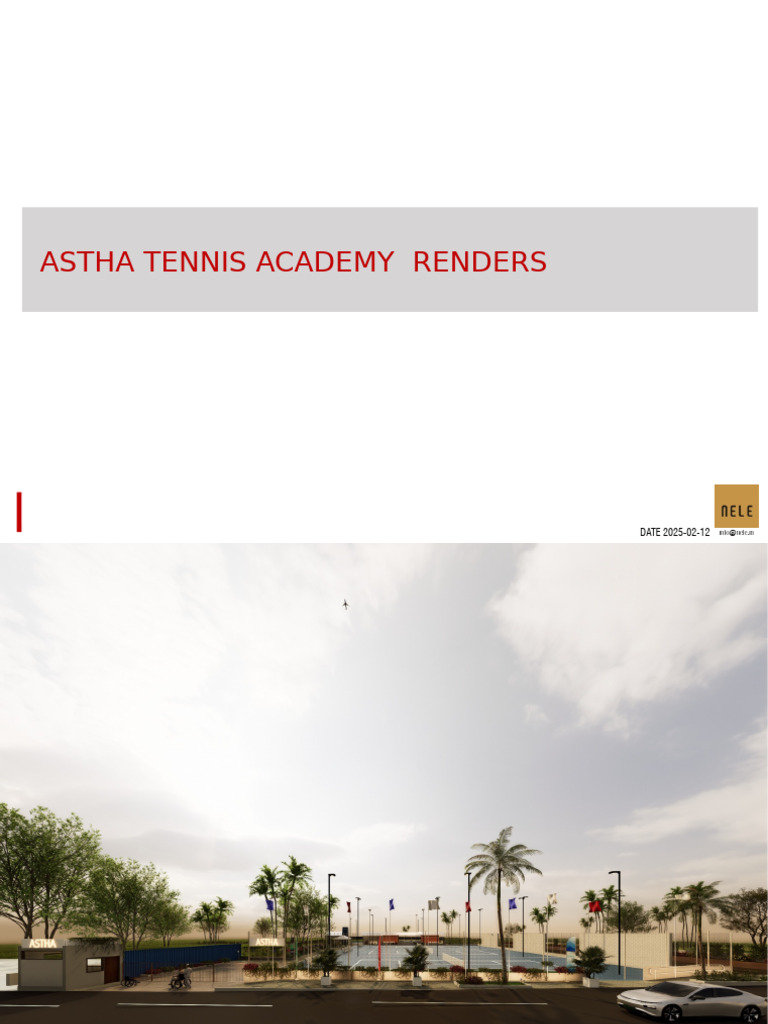 250210_ASTHA TENNIS ACADEMY RENDERS - -1 | PDF