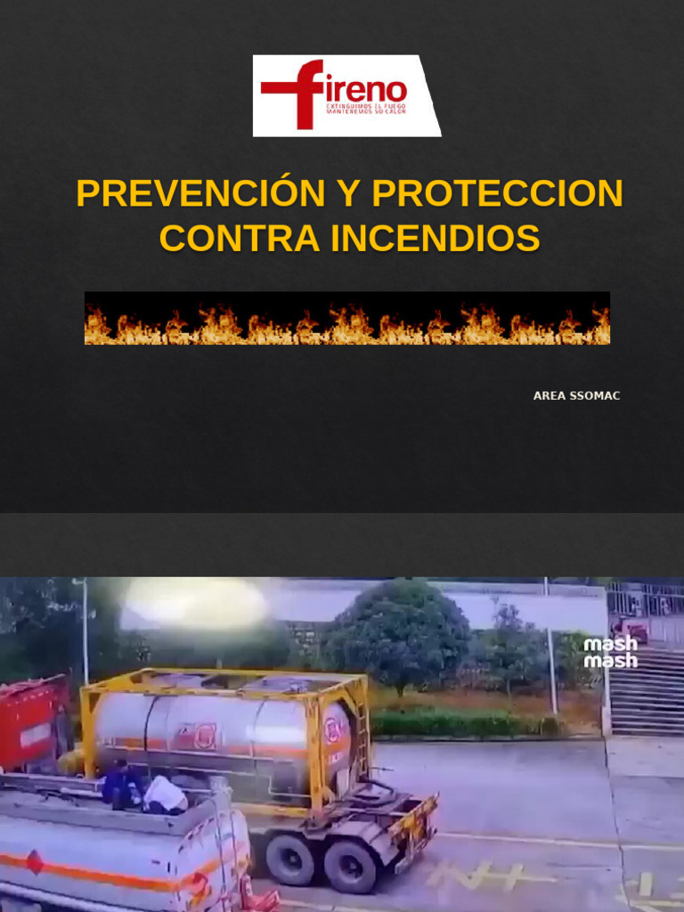 01 Prevención y Proteccion Contra Incendios | PDF | Materiales