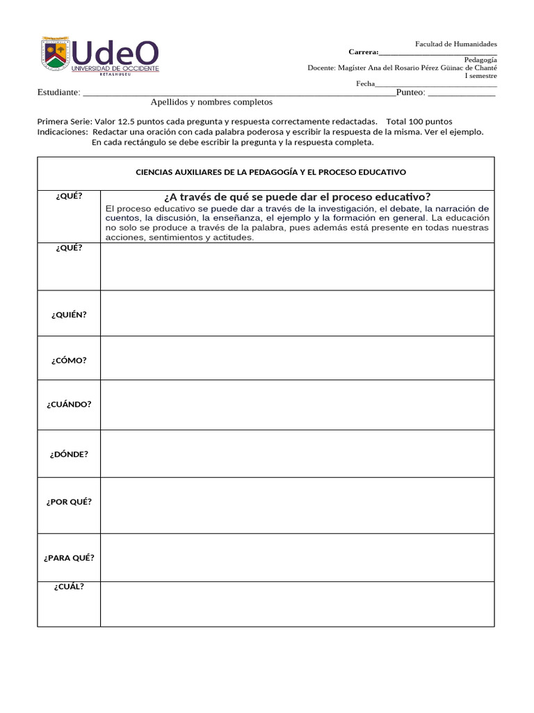 Selvin Castro - b.4.1 Palabras Poderosas de Ciencias Auxiliares de La ...