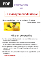 Support de Cours ISO 31000 V 2018 | PDF | Risque | Gestion des risques
