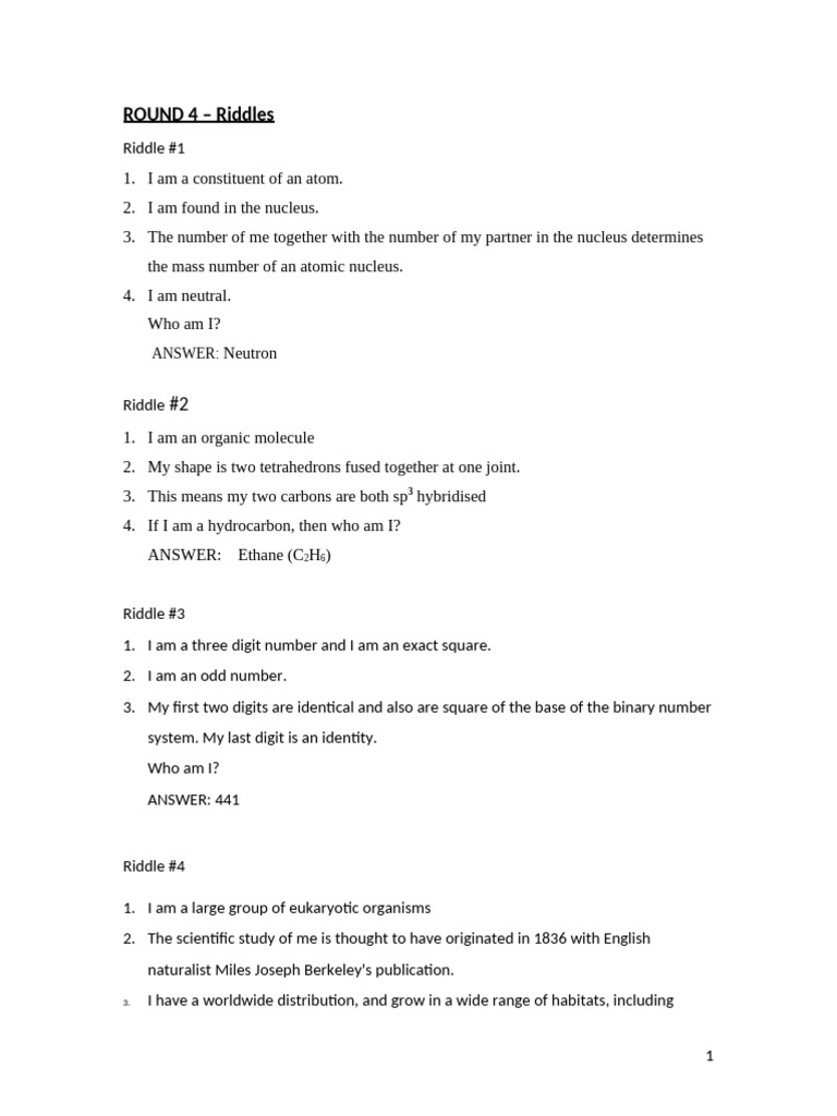 Part 2 (Riddles) | PDF | Amplifier | Force