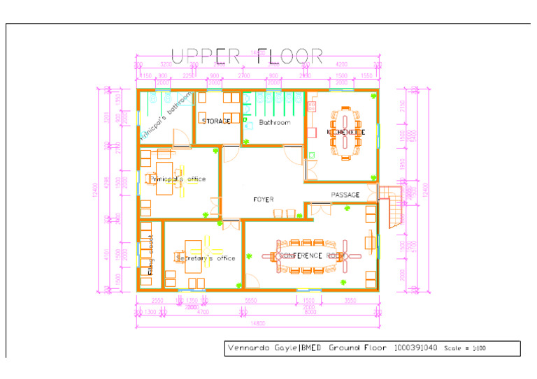 D04-Upper Floor Plan | PDF
