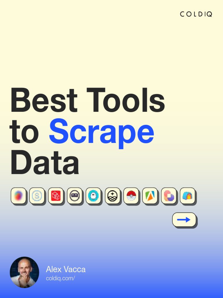 Best Tools To Scrape Data | PDF
