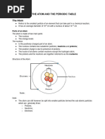 GRADE 8 CHEMISTRY Periodic Table Lesson 1 | PDF | Chemical Elements | Atoms