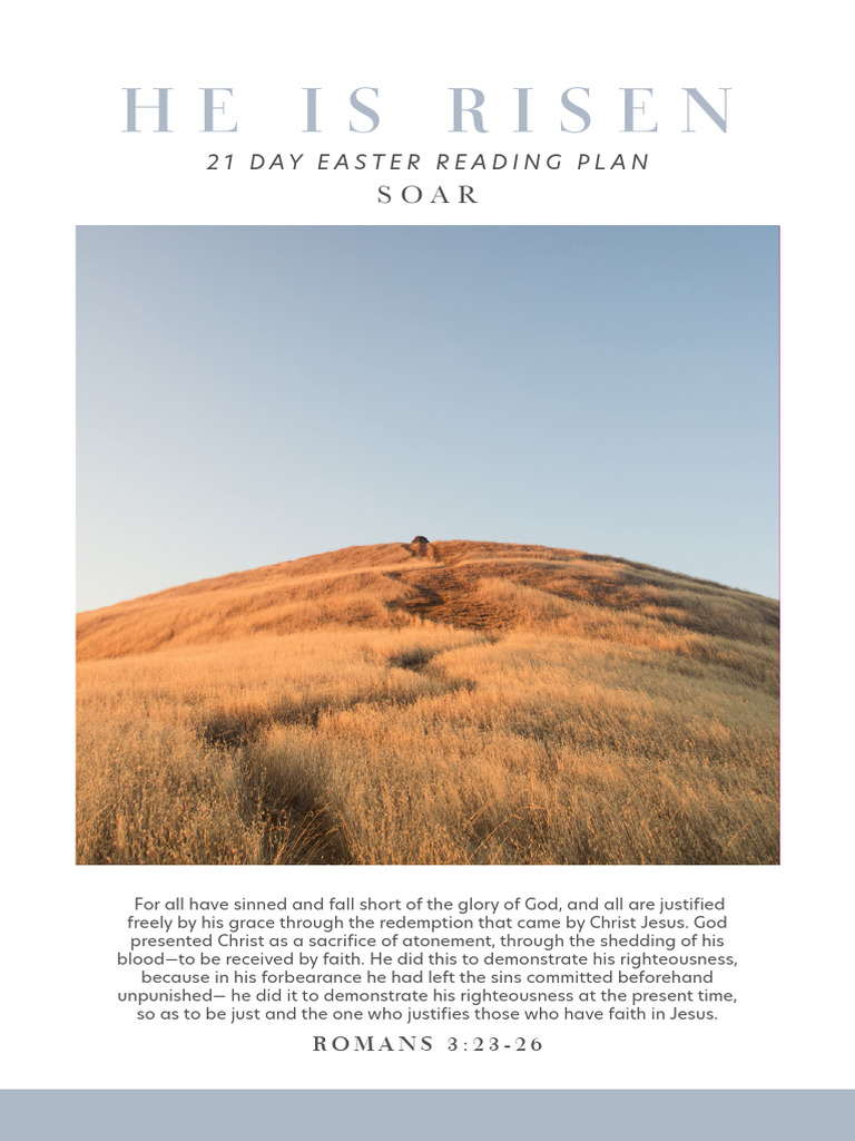SOAR - Easter Reading Plan 2022 | PDF