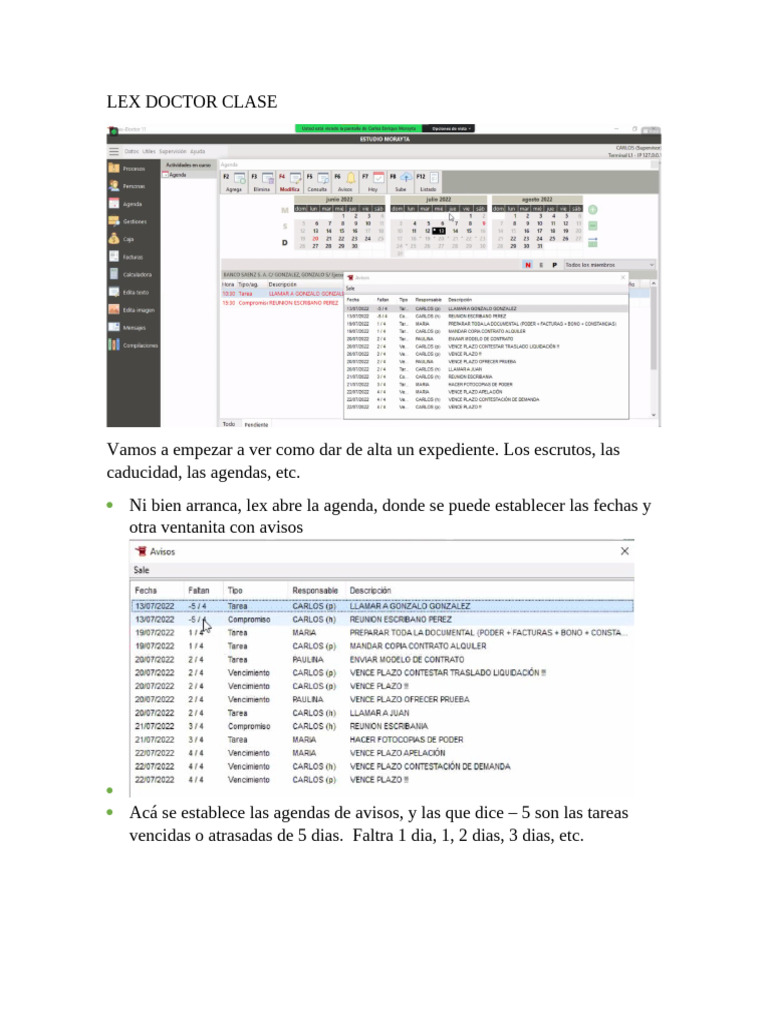 Cómo Usar LEX DOCTOR | PDF | Software