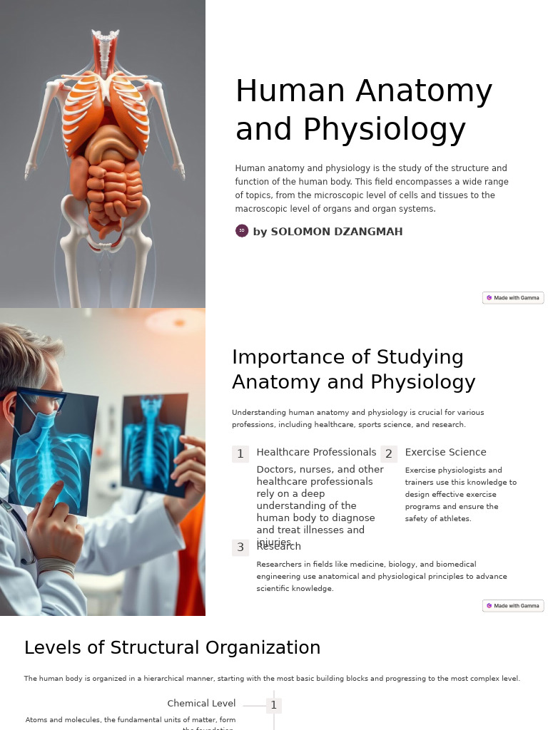 Human Anatomy and Physiology | PDF | Integumentary System | Human Body