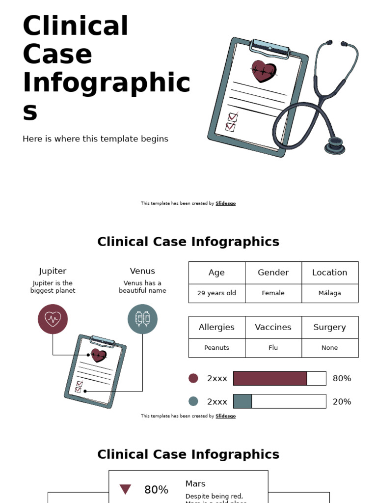 Clinical Case Infographics by Slidesgo | PDF | Planets | Solar System