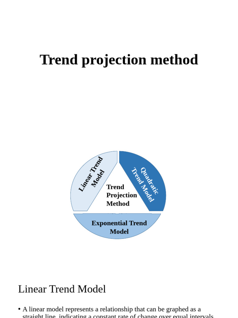 Theory on Trend Projection Method | PDF
