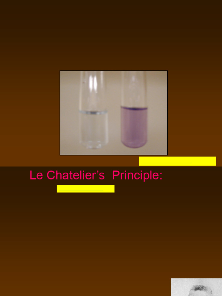 Factors Affecting The Position of Equilibrium | PDF | Chemical ...