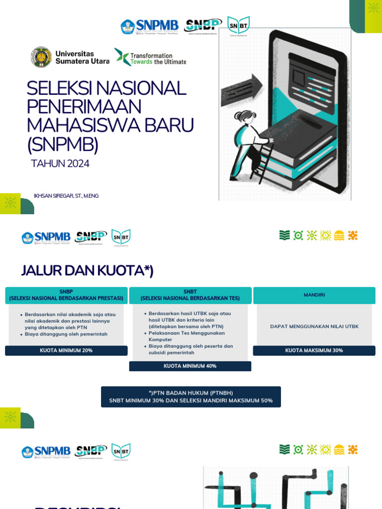 Panduan SNPMB 2024 untuk Siswa | PDF
