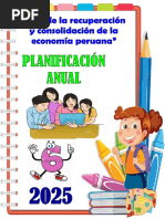 Planificacion Anual - 2025 Tercer Grado | PDF | Aprendizaje | Plan de estudios