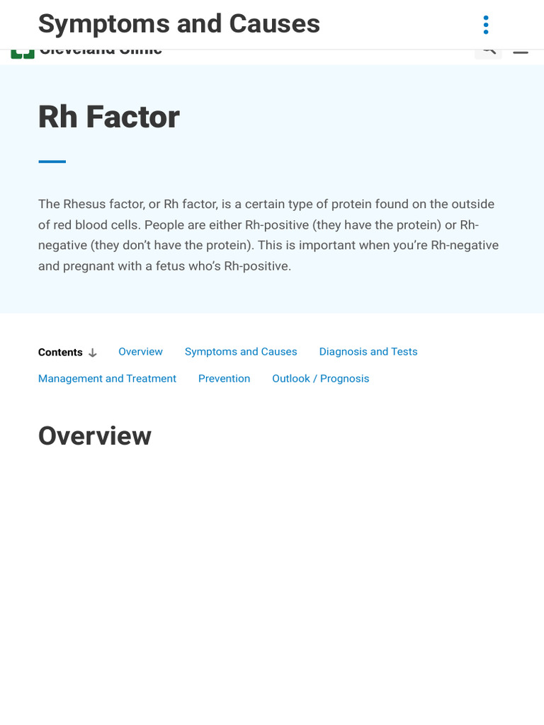 Rhesus (RH) FactorIncompatibility, Complications&Pregnancy ...