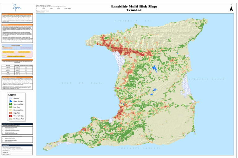 Landslide Risk Multi Trinidad | PDF