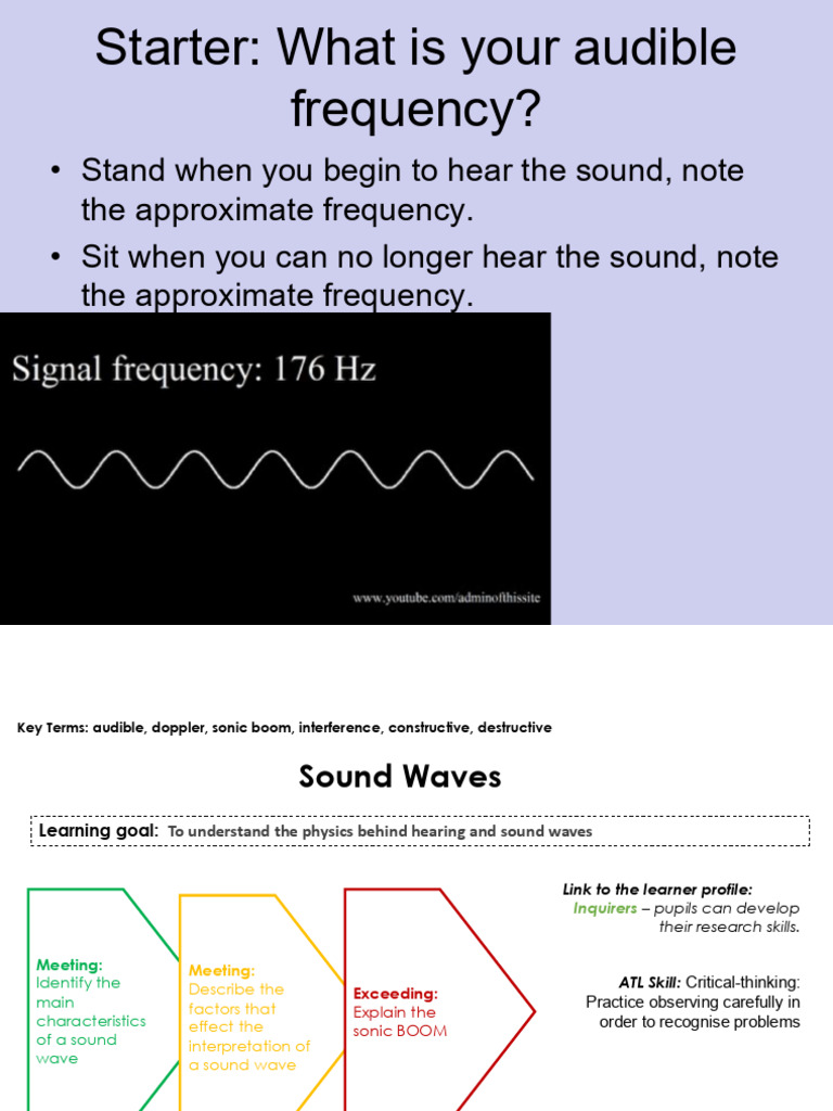 Unit 2 Waves 2025 Part 2 | PDF | Waves | Sound