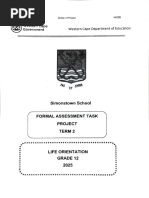 Grade 12 CAT ATP 2025 | PDF | Databases | Spreadsheet