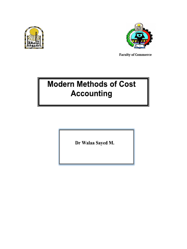 Modern Methods of Cost Accounting, Exercises,2025 | PDF | Cost Of Goods ...
