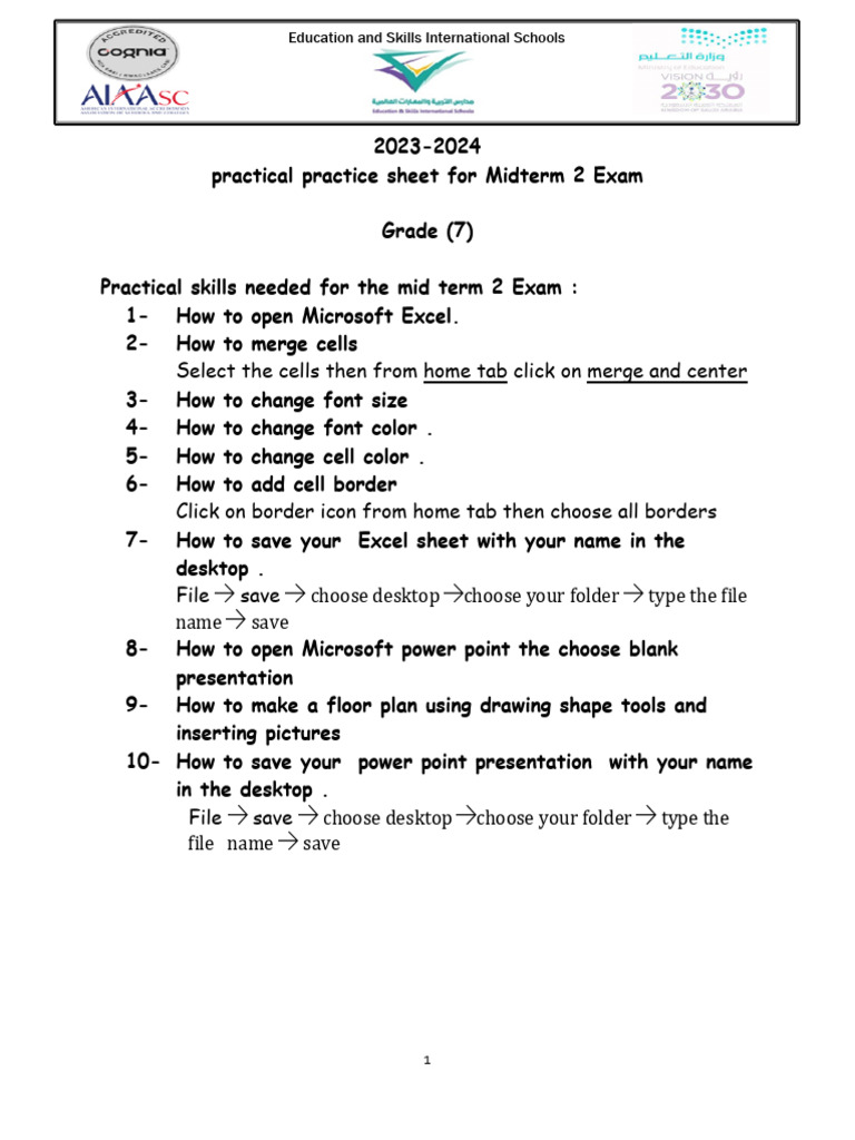 G 7 Mid Term Extra Practice Worksheet | PDF