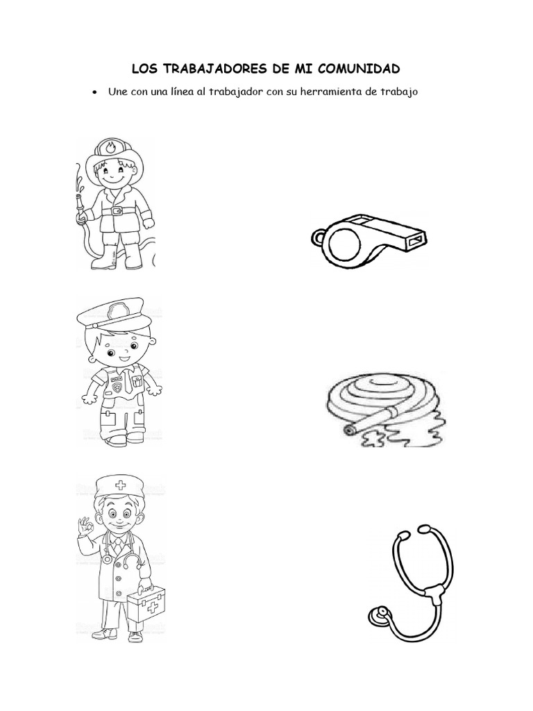 Los Trabajadores de Mi Comunidad | PDF