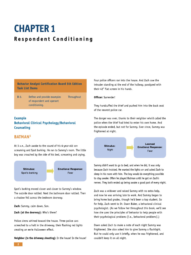 Capitulo1_ReflejoCondicionado | PDF