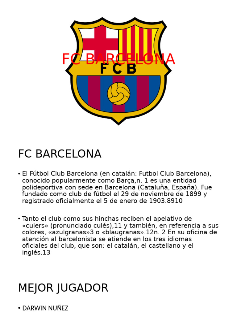 FC Barcelona | PDF