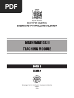 Mathematics 1 Module Final | PDF | Learning | Subtraction