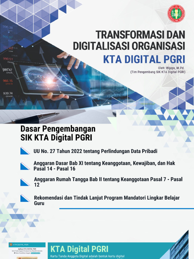 PRESENTASI KTA DIGITAL | PDF