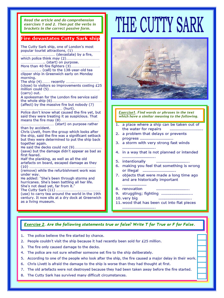 EDIT The-Cutty-Sark-Reading-Passive-Voice-Practice-Reading ...