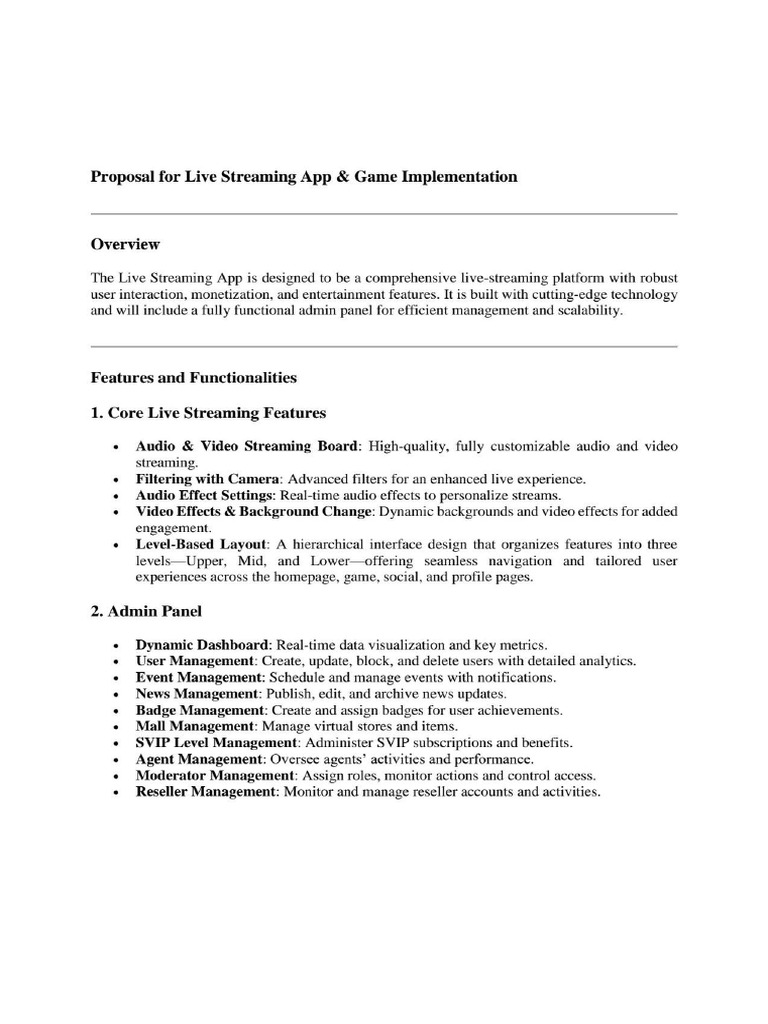 Apps Requirements | PDF