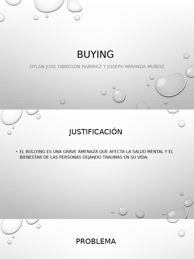 Buying: Dylan Jose Obregón Ramirez Y Joseph Miranda Muñoz | PDF