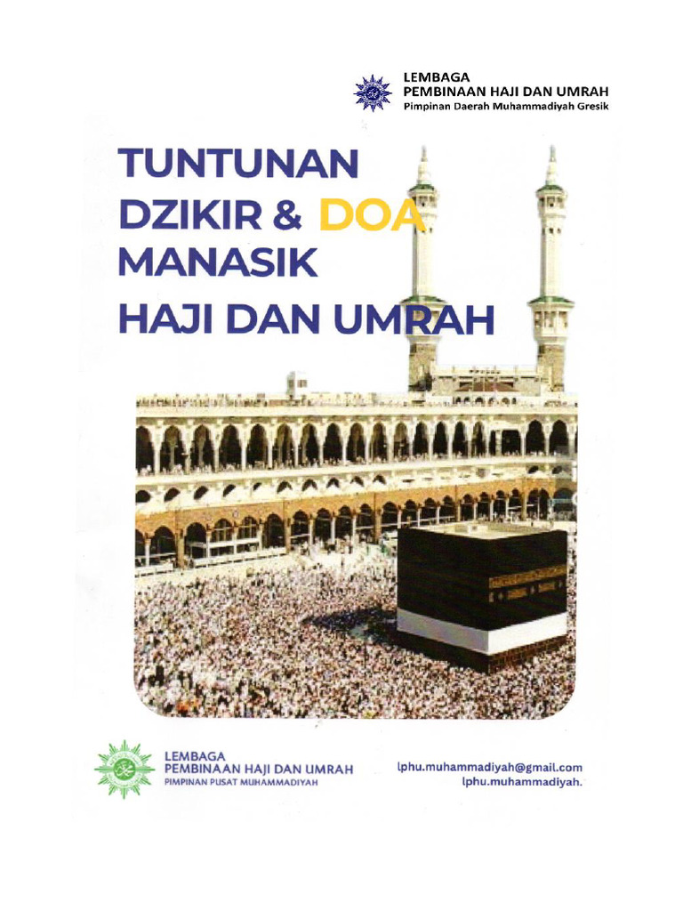 Tuntunan Dzikir & Doa Manasik Haji Dan Umrah Lphu | PDF