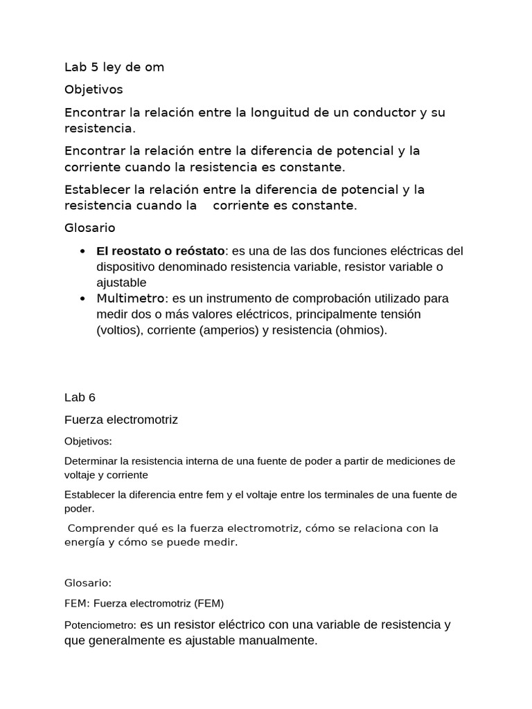 Lab 5 6 Fisica 2 | PDF