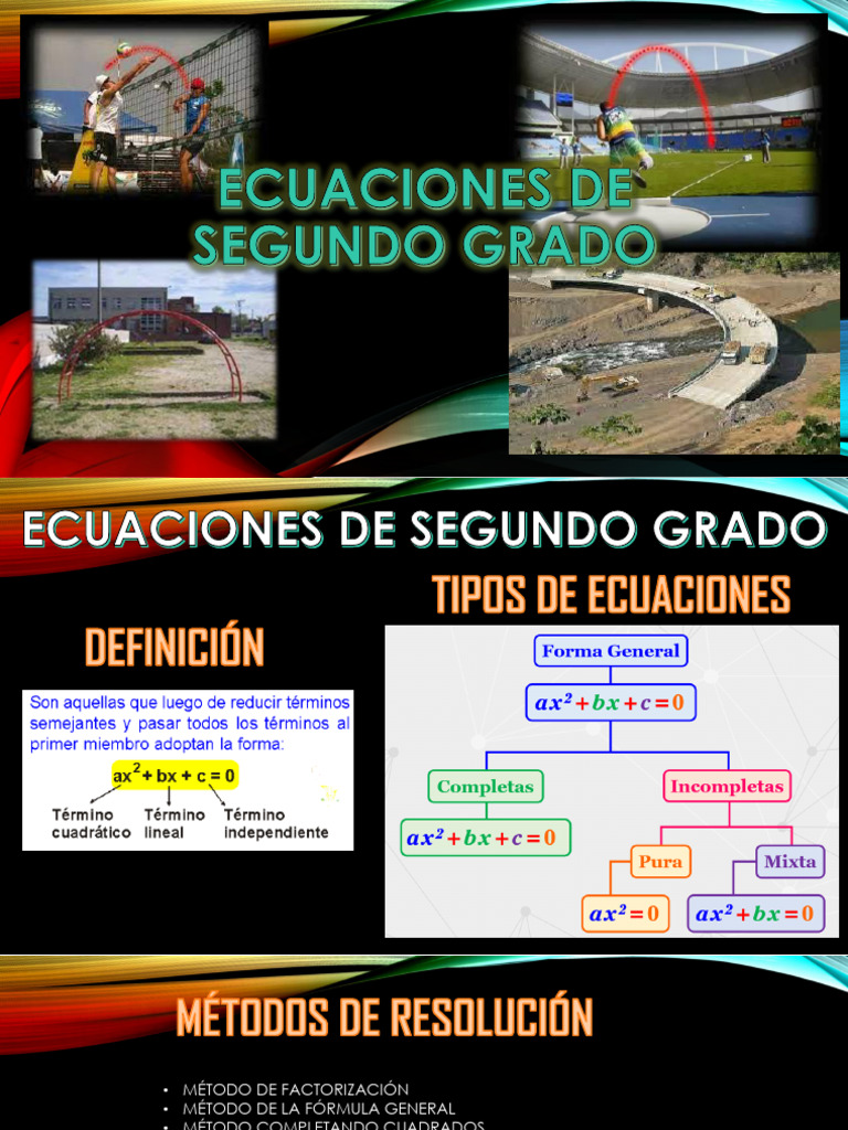 Ecuaciones de 2do Grado | PDF