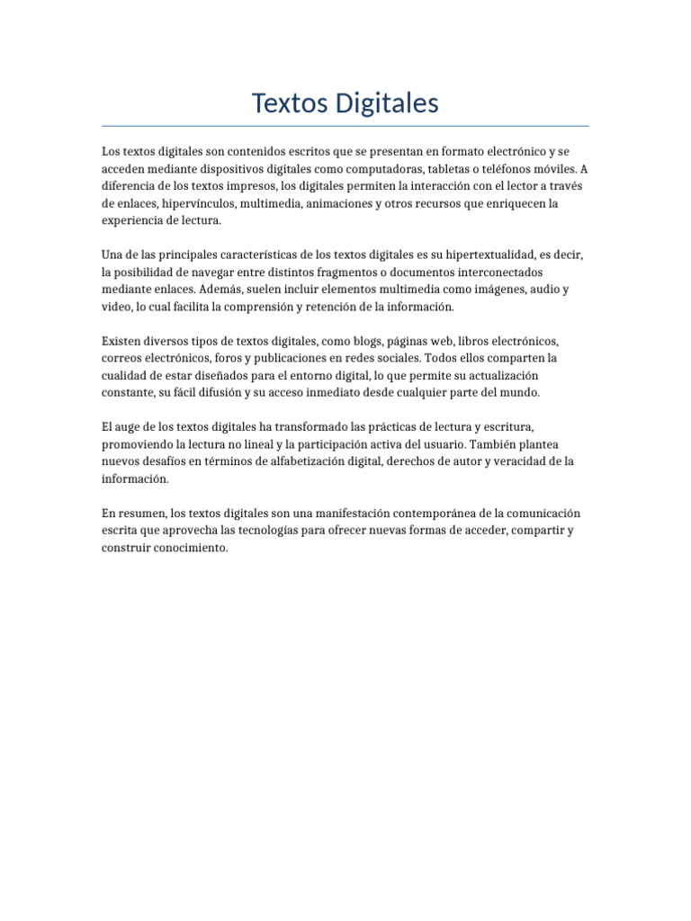 Textos Digitales | PDF