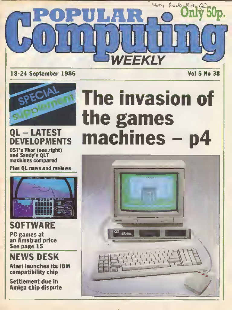 PopularComputing_Weekly_Issue_1986-09-18 | PDF | Personal Computers ...