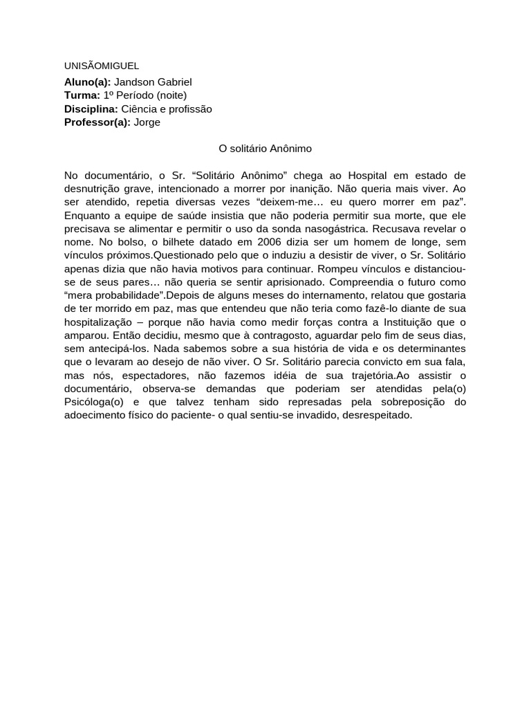 Atividade Modelo | PDF