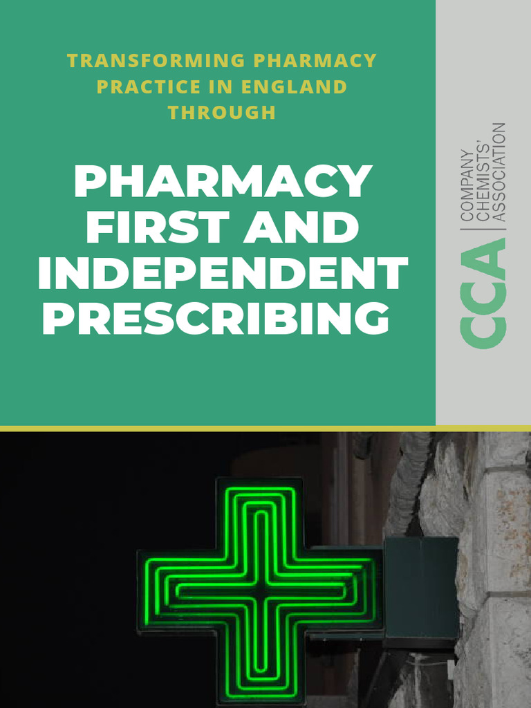 Developing Pharmacy Practice Through Pharmacy First | PDF | Pharmacy ...