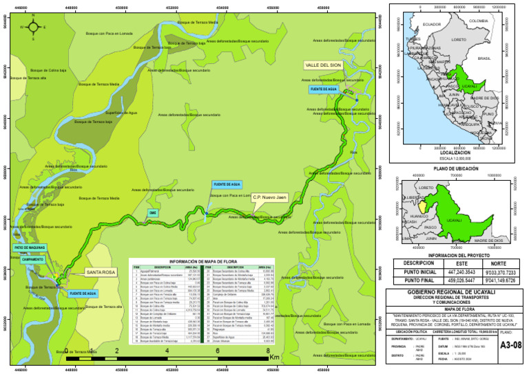 08 Mapa de Flora | PDF | Perú | América del Sur