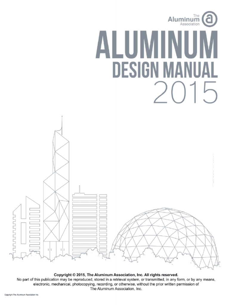 AAADM-2015aluminium Design Manual | PDF