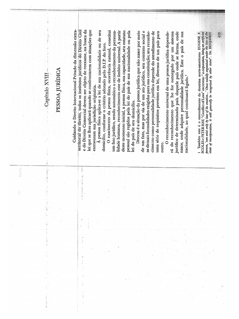 Dolinger - Pessoas Jurídicas | PDF