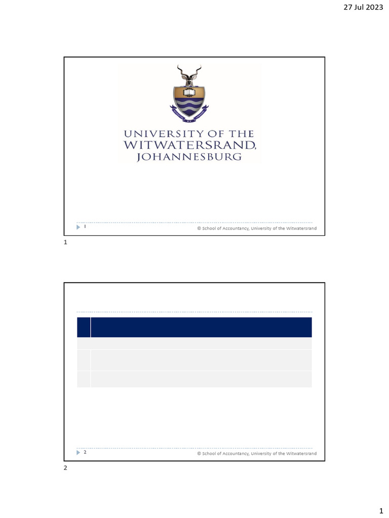 Module 8 - Special Deductions - 2023 - Content Pack Slides | PDF ...