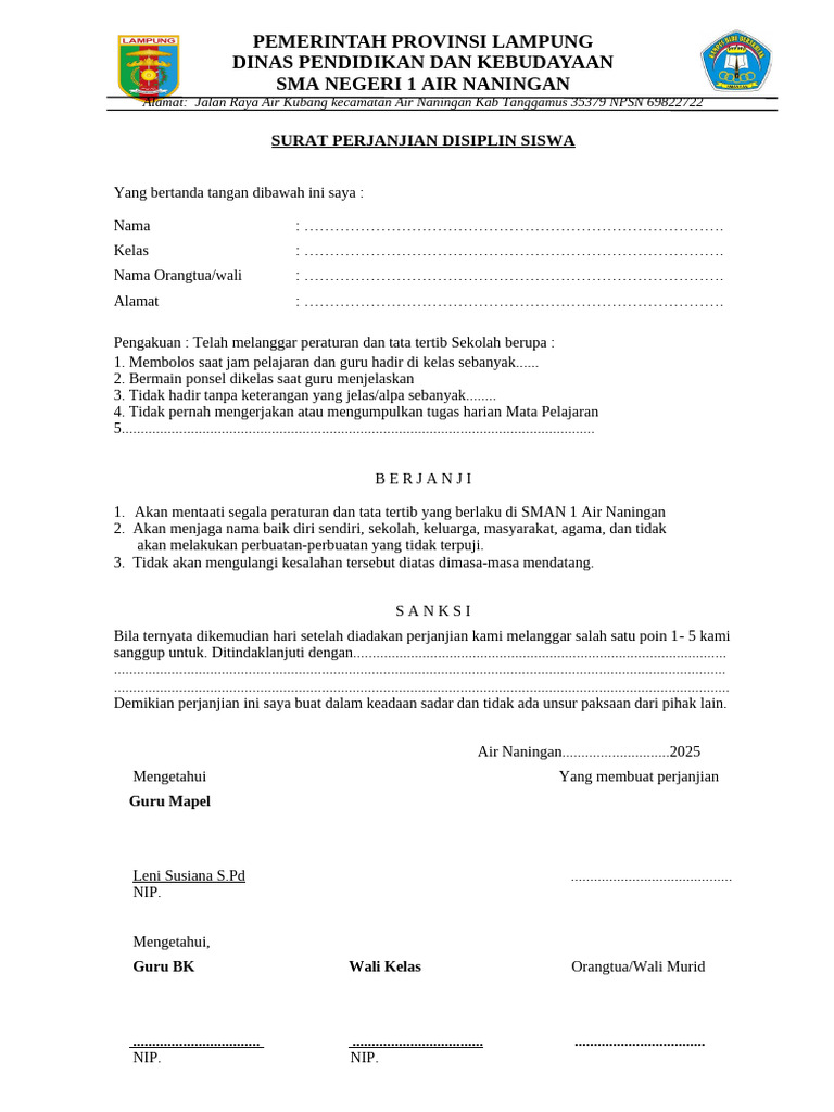 4-7-surat-perjanjian-siswa | PDF