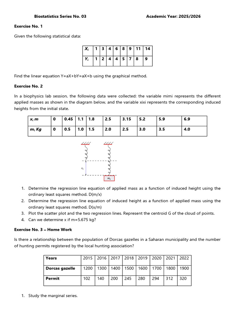 Biostatistics Series No3 | PDF | Linear Regression | Statistical Inference