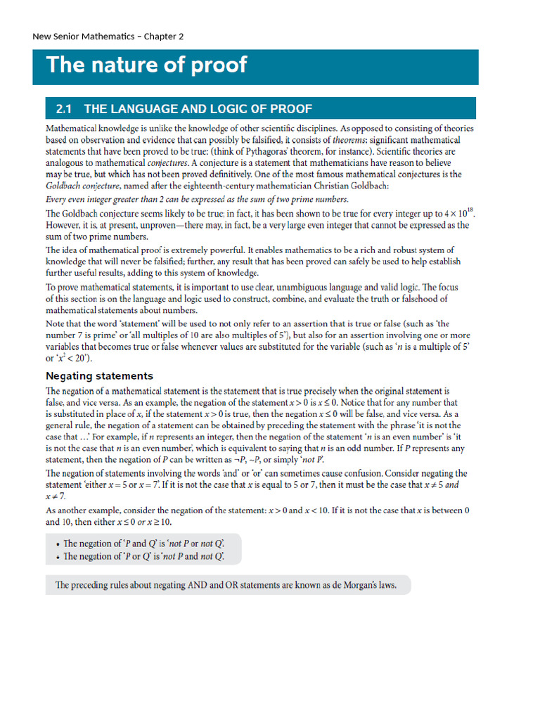 New Senior Mathematics Extension 2 - Chapter 2 | PDF