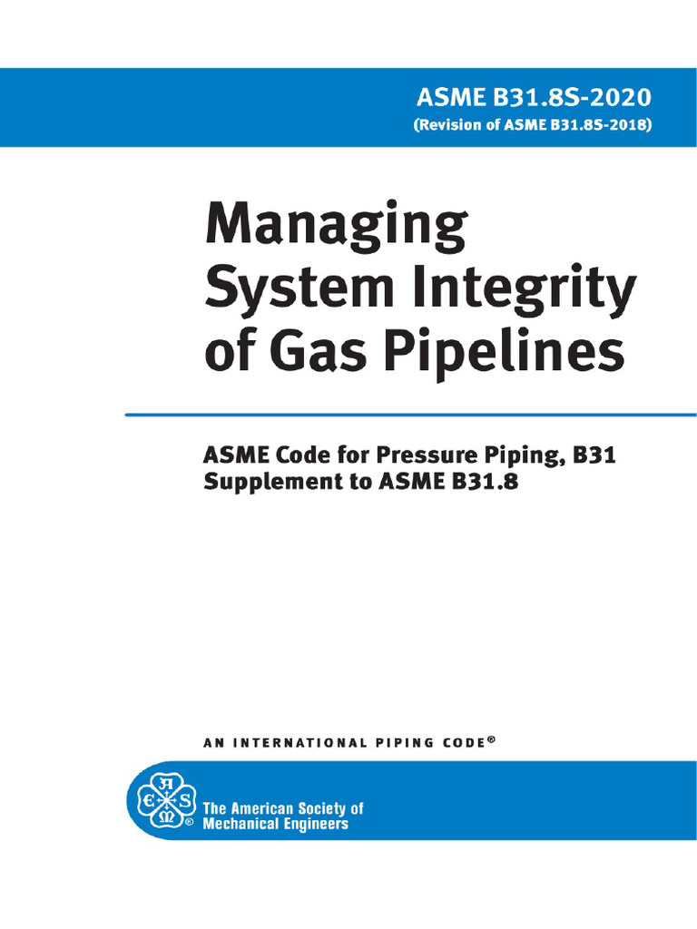 Asme B 31.8S-2020 | PDF